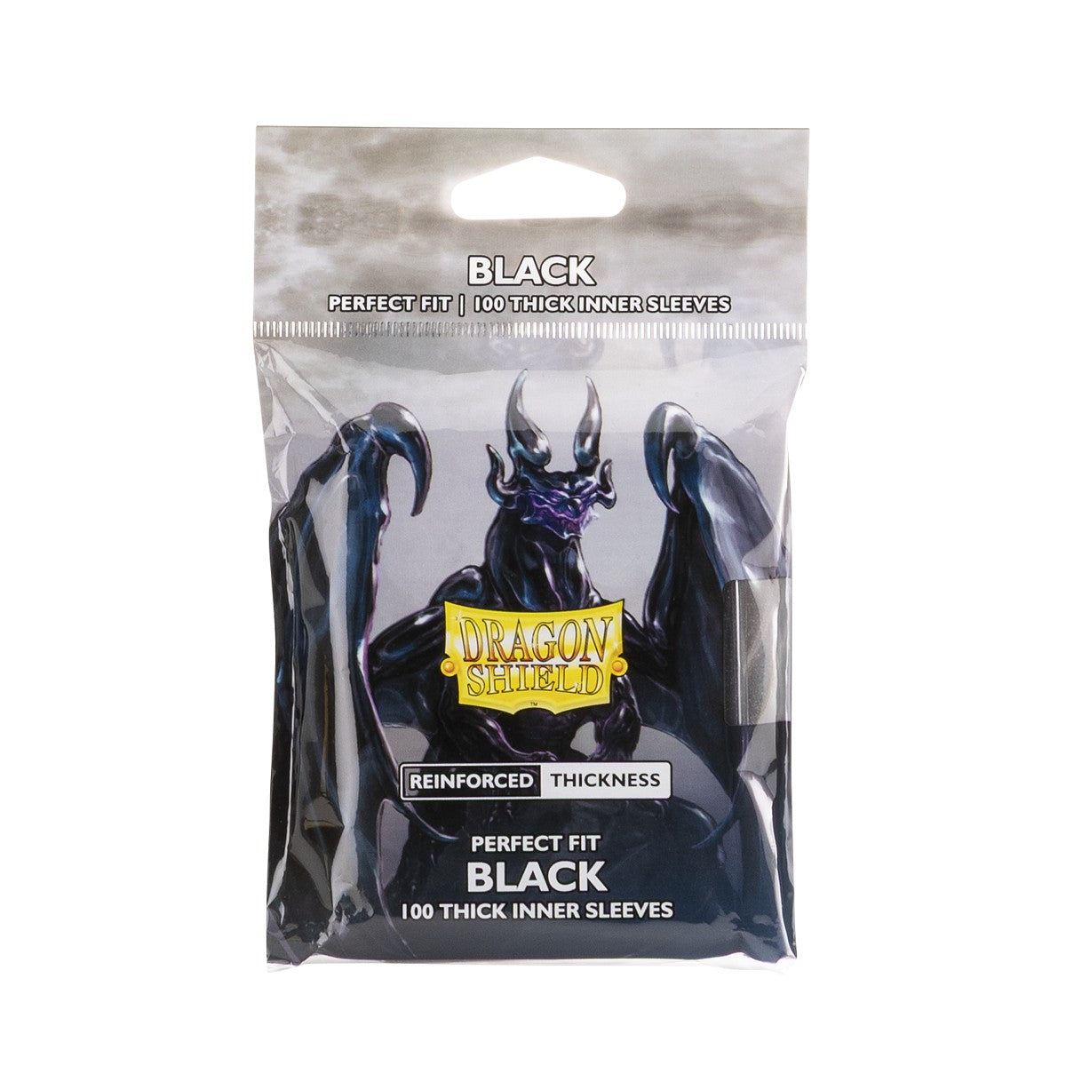 Dragon Shield: Black Perfect Fit Standard Thick Inner Sleeves | Hobby ...