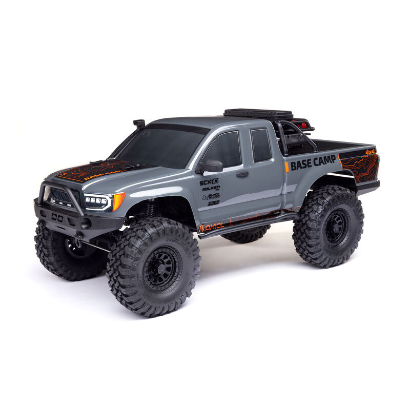 Axial: 1/10 SCX10 III Base Camp 4X4 RTR Brushed Rock Crawler (Gray ...