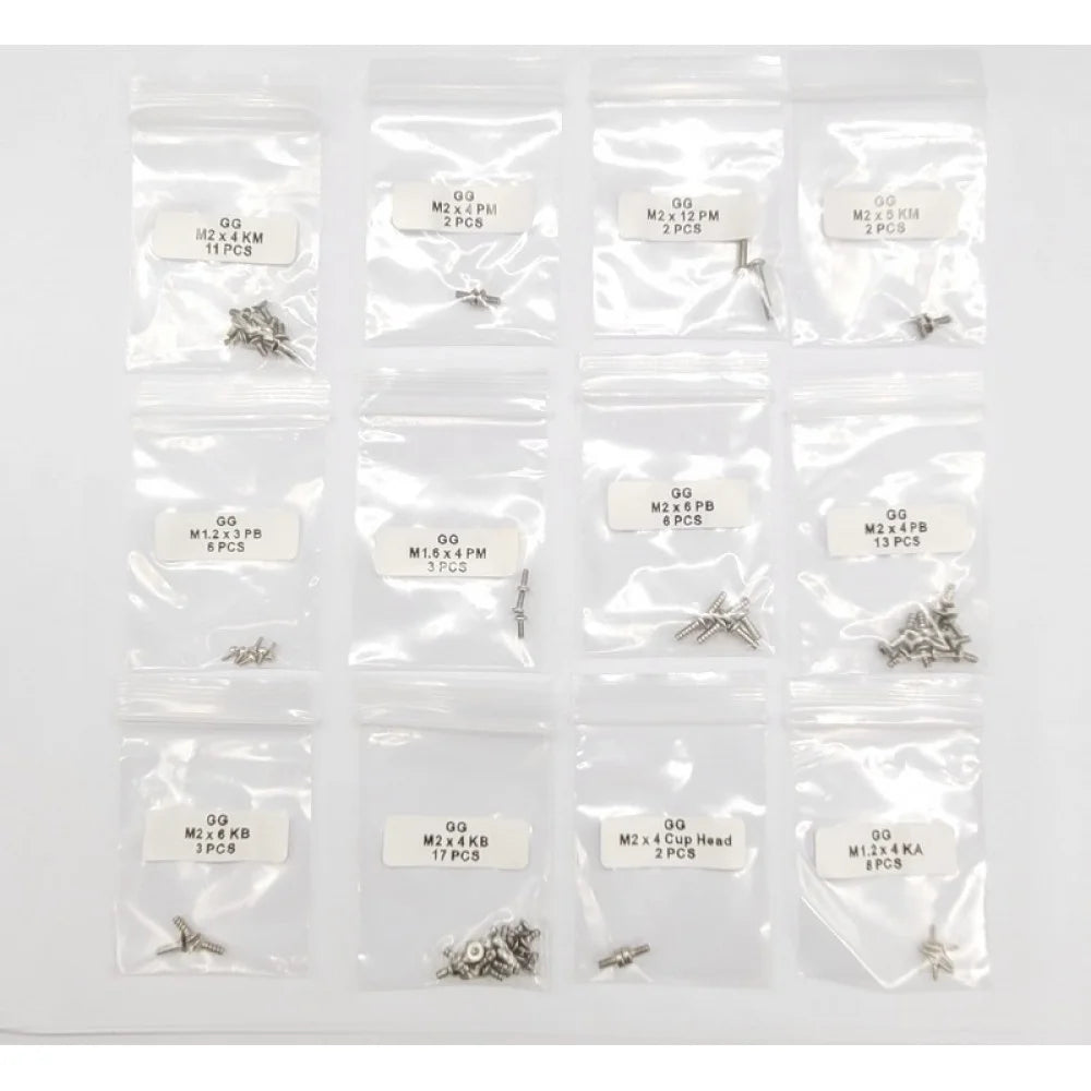 GL Racing: Giulia screw set (GG-S-032) – Hobby Addicts