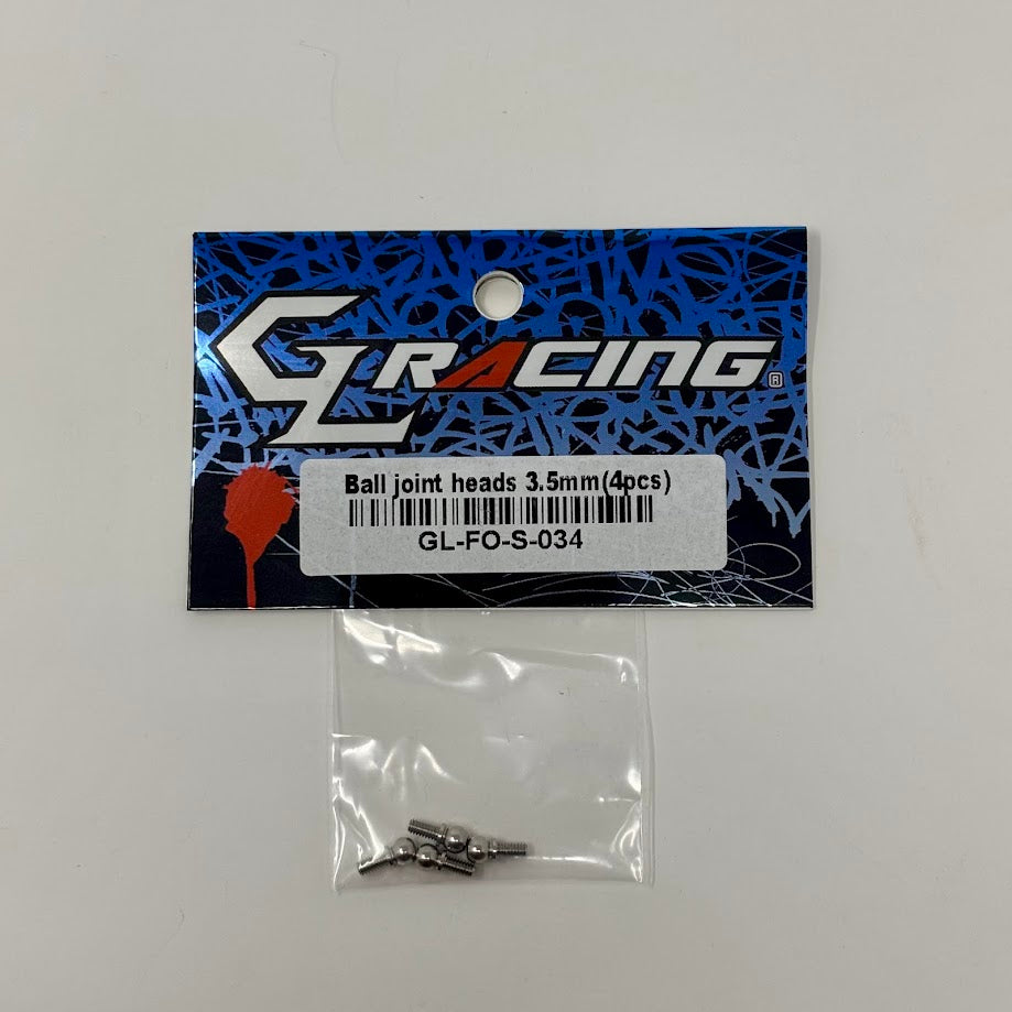 GL Racing: GL Formula One 3.5mm Ball Joint Heads (4pcs) – Hobby Addicts