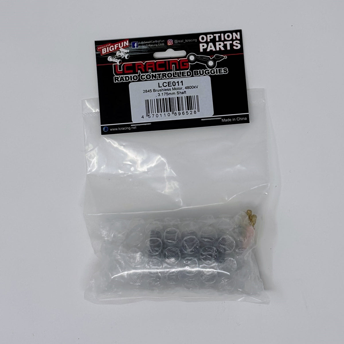 LC Racing: LCE011 2845 4800kV Brushless Motor (3.175mm Shaft) – Hobby ...