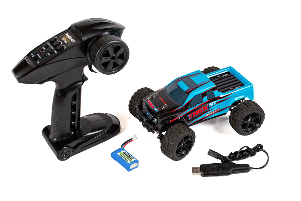 Rage RC: Mini Trek MT 1/24 RTR Monster Truck | Hobby Addicts