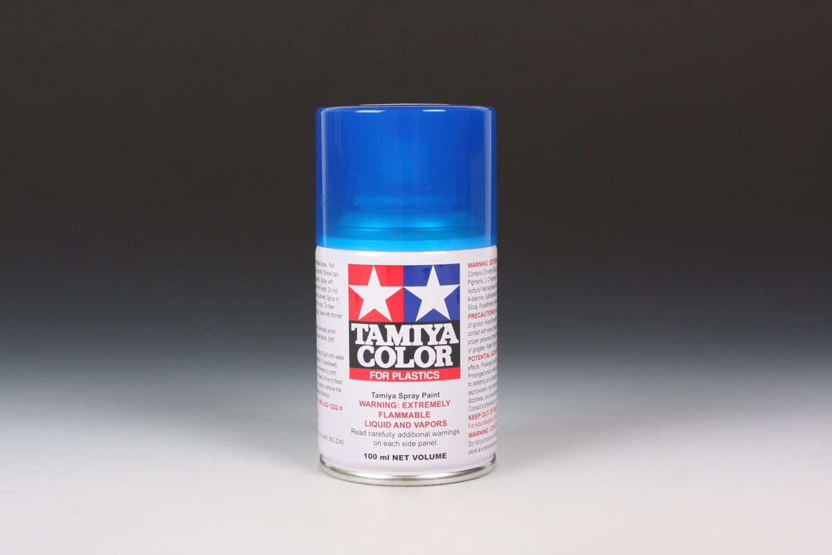 Tamiya: TS-72 Clear Blue Spray Paint 100ml | Hobby Addicts